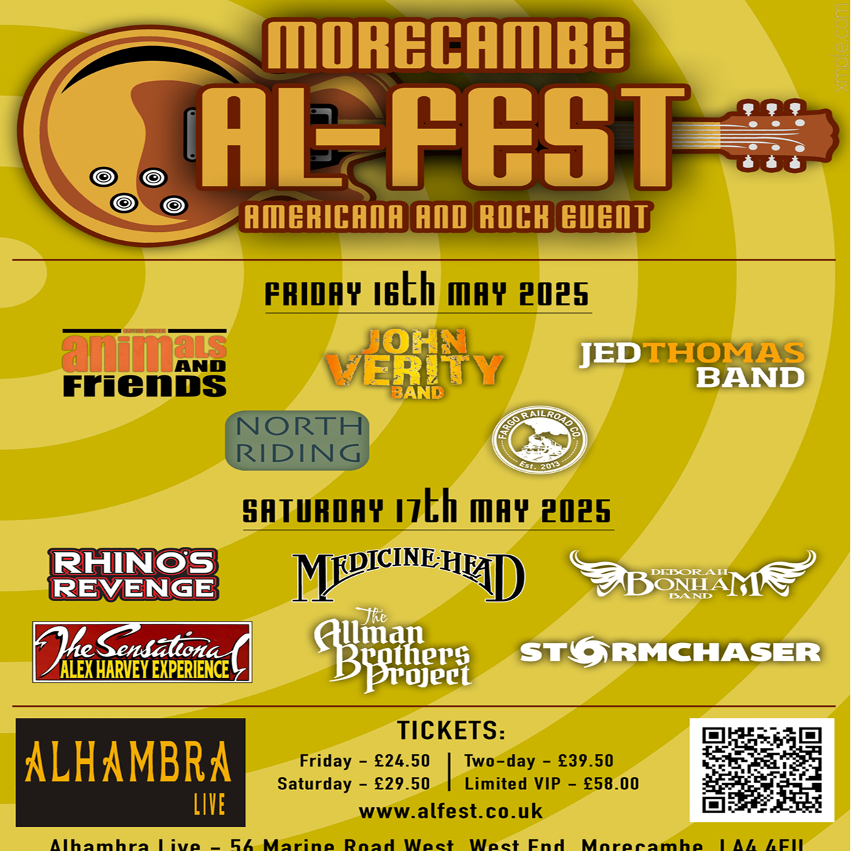 Complete List of Alhambra Live Events – Alhambra Live